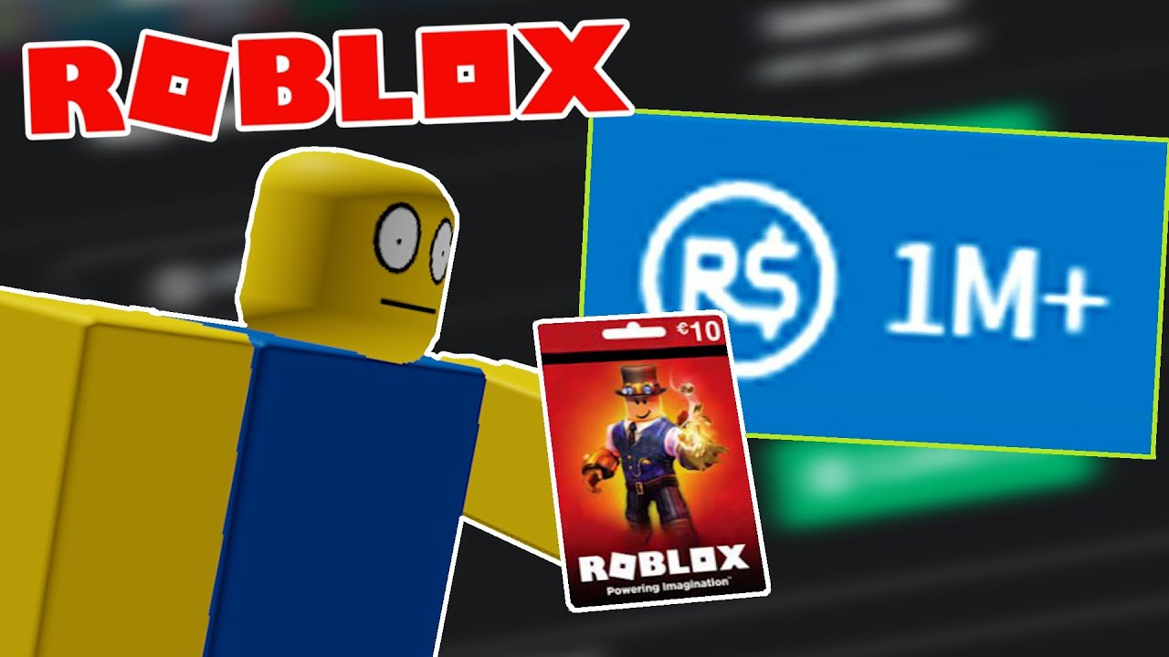 when noobs get free robux (Roblox) - YouTube