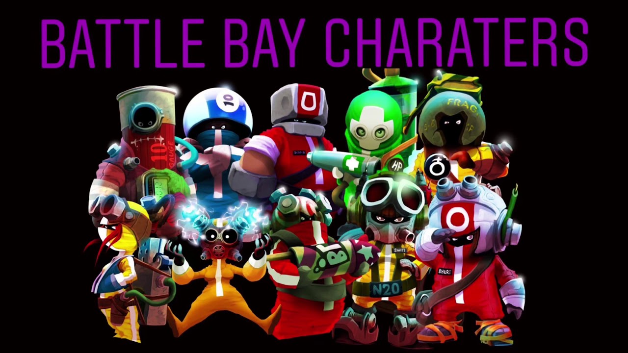 Battle Bay Old School Characters 2018 - YouTube