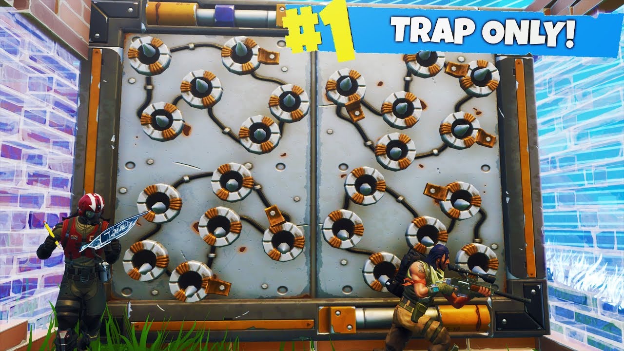 TRAP ONLY CHALLENGE!! - Fortnite Battle Royale på svenska - YouTube