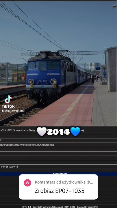 EP07-1035 PKP Intercity//#pkpintercity#pkp#ep07#train#shorts - YouTube