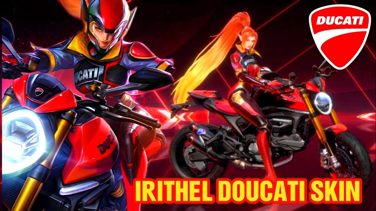 IRITHEL NEW SKIN DUCATI !! irithel best build & emblem 🌰 build top 1 ...