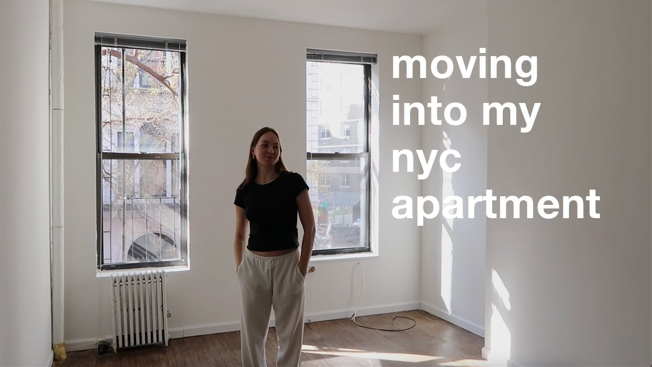 moving into my nyc studio apartment & apartment hunting q&a - YouTube