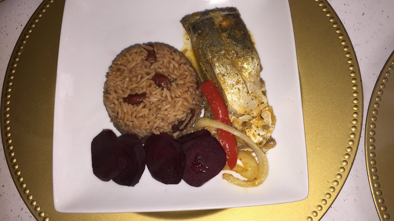 How to make rice with kidney beans ,Riz et pois rouge - YouTube