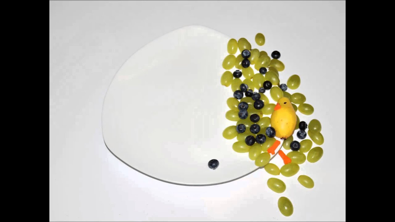 Funny Food Art - Stop Motion - YouTube