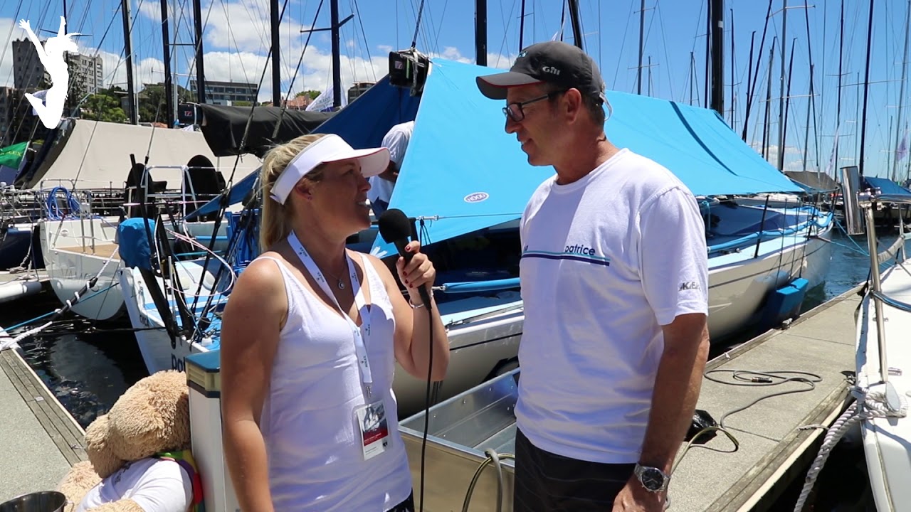 Rolex Sydney Hobart 2018: Geoff Bauchop - Patrice - YouTube
