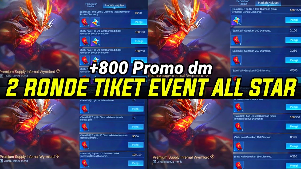 BOCORAN MISI EVENT ALL STAR MOSKOV INFERNAL WYRMLORD 2 RONDE TIKET DAN ...