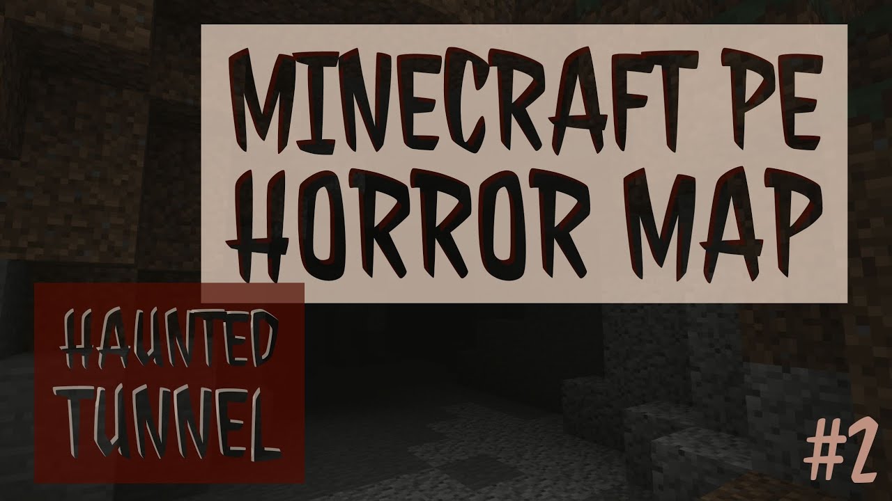 Minecraft Bedrock Edition Horror Map : Haunted Tunnel #2 - YouTube