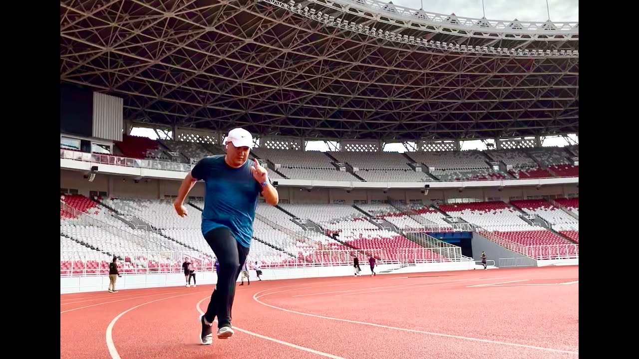 DIBUKA UNTUK UMUM JOGGING / RUNNING TRACK STADION GELORA BUNG KARNO ...