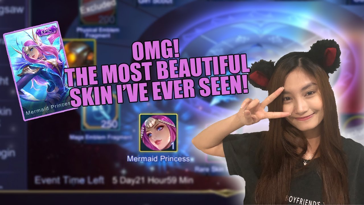 Skin EPIC Odette mermaid princess? Auto bakar diamond !! - YouTube