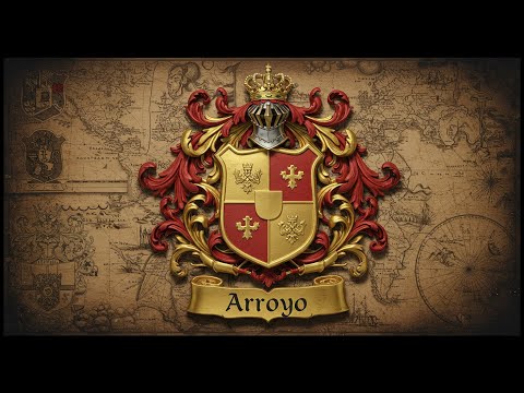 Apellido Arroyo: Origen, Historia y Significado | Escudo de Armas y Heráldica | Podcast | Documental