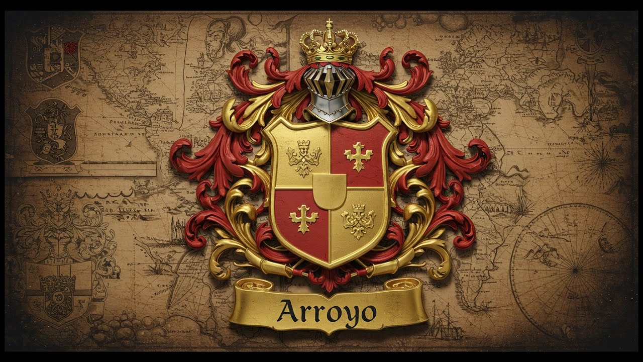 Apellido Arroyo: Origen, Historia y Significado | Escudo de Armas y ...