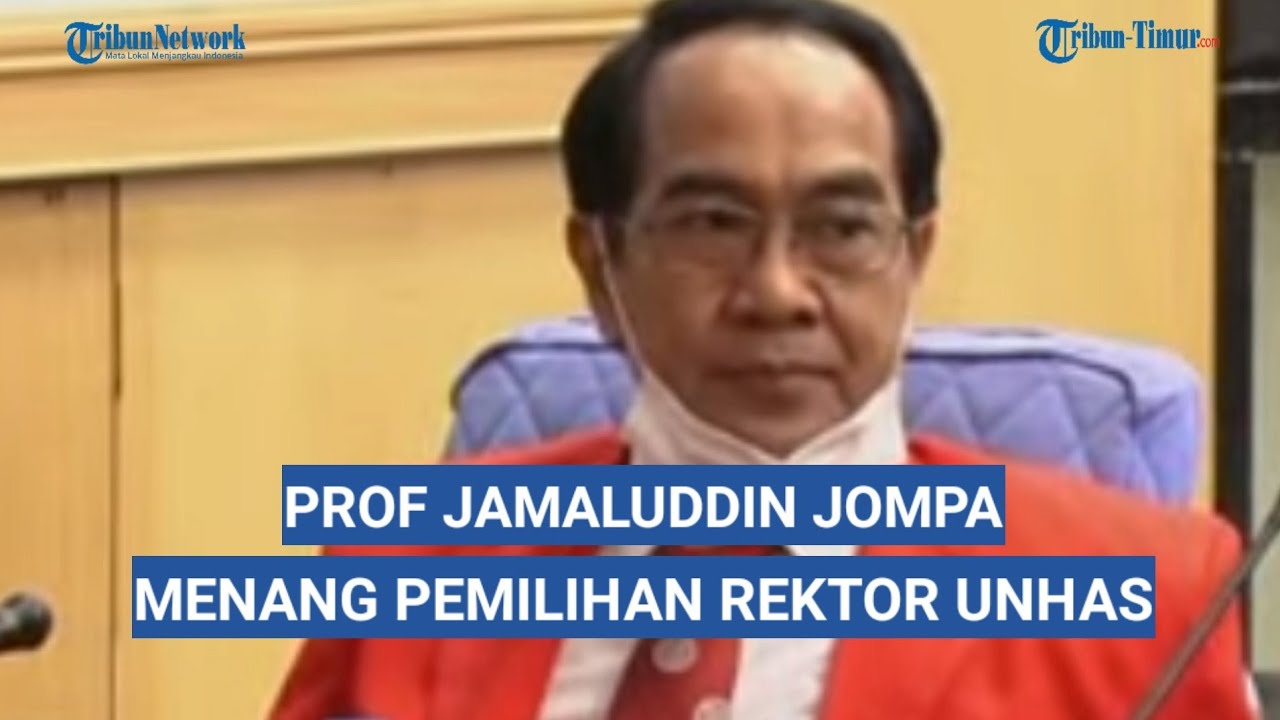 Menegangkan! Detik-detik Prof Jamaluddin Jompa Meraih Suara Terbanyak ...