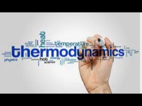 Thermodynamique : chapitre I- Partie I: Notions de base - YouTube