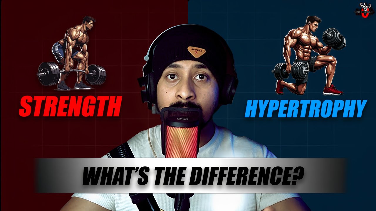 Strength vs. Hypertrophy – What’s the Difference? - YouTube
