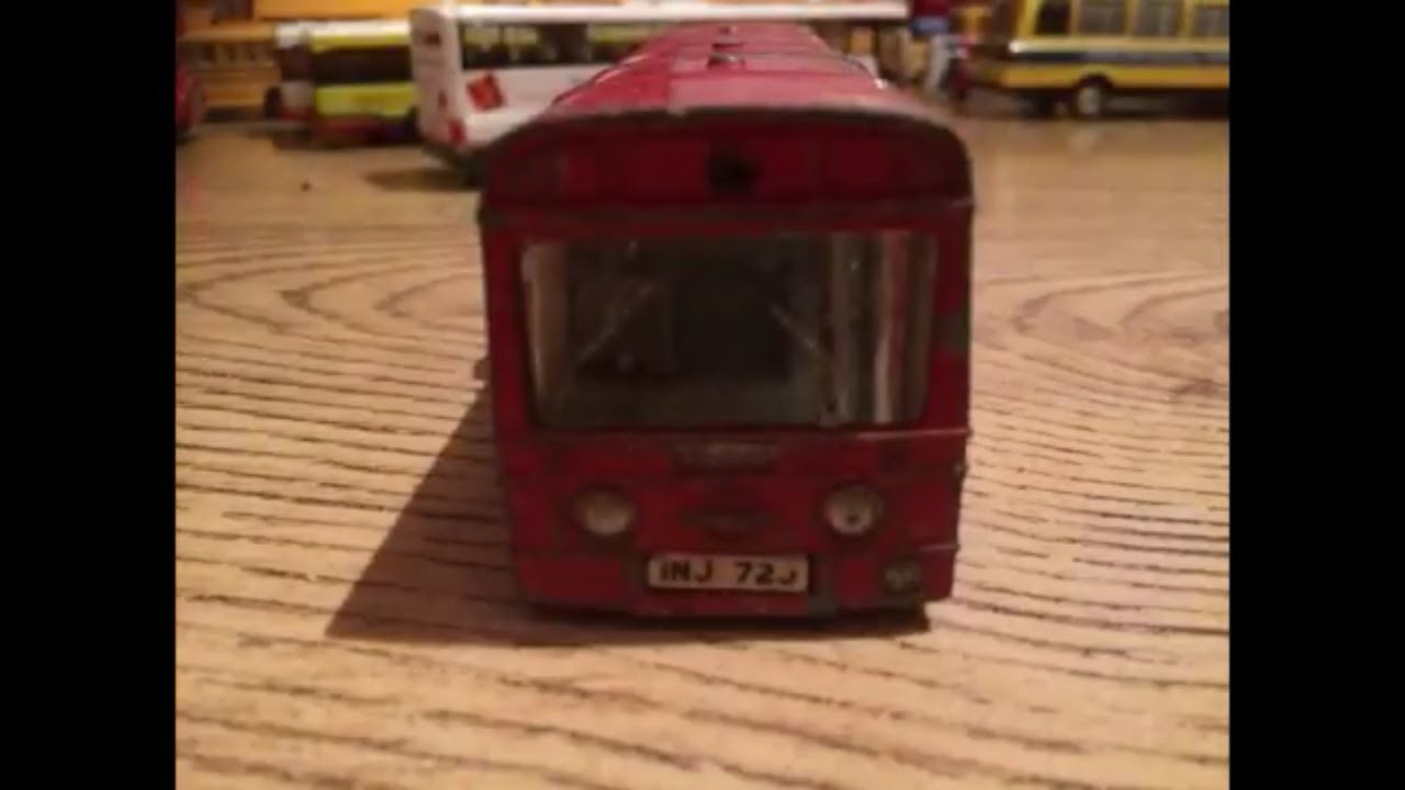 Dinky Toys: RED ARROW AEC Merlin Bus/Coach & Mini Bus collection #22 ...