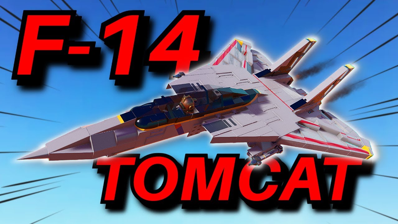 Building An F-14 Tomcat And Using It In PUBLIC Servers!| Trailmakers ...