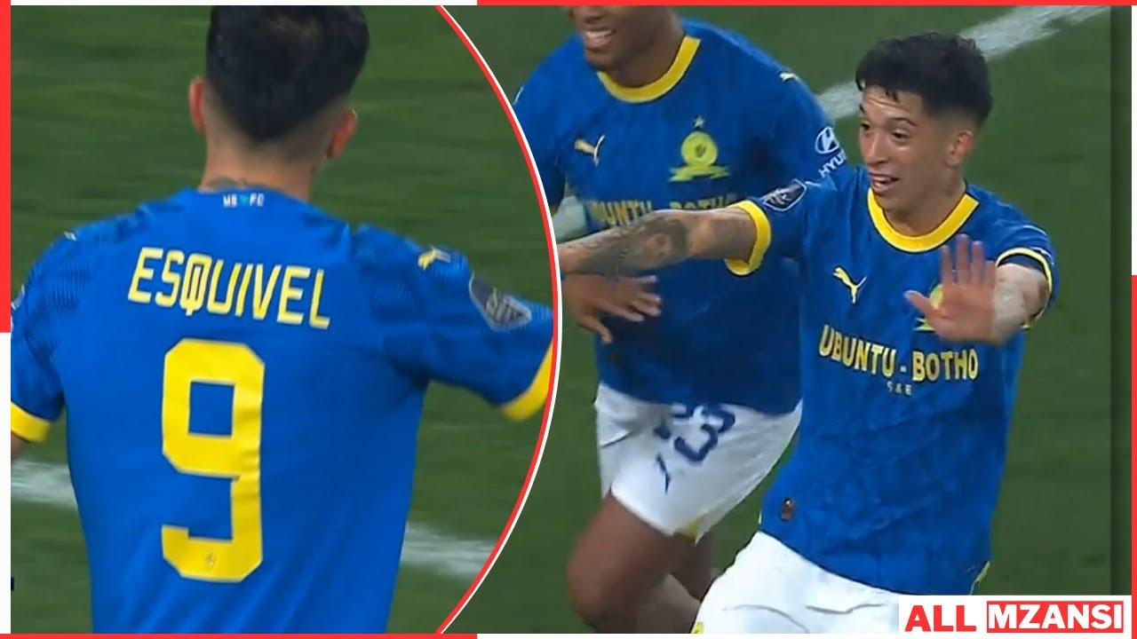 Matias Esquivel Scores A Stunning Solo vs Kaizer Chiefs| His First Dstv ...