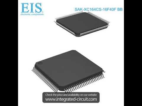 Sell SAK-XC164CS-16F40F BB of Infineon Technologies - YouTube