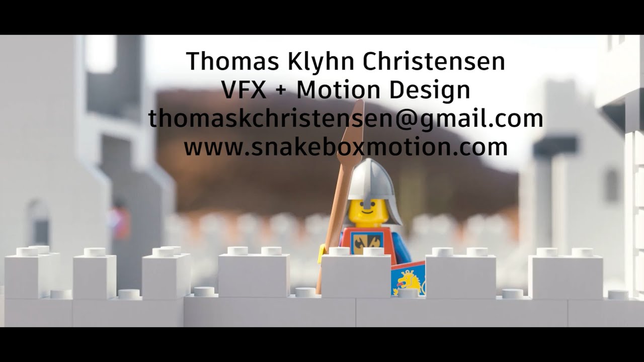 VFX + Motion Design SHOW REEL Oct. 2020 - Thomas Klyhn Christensen ...