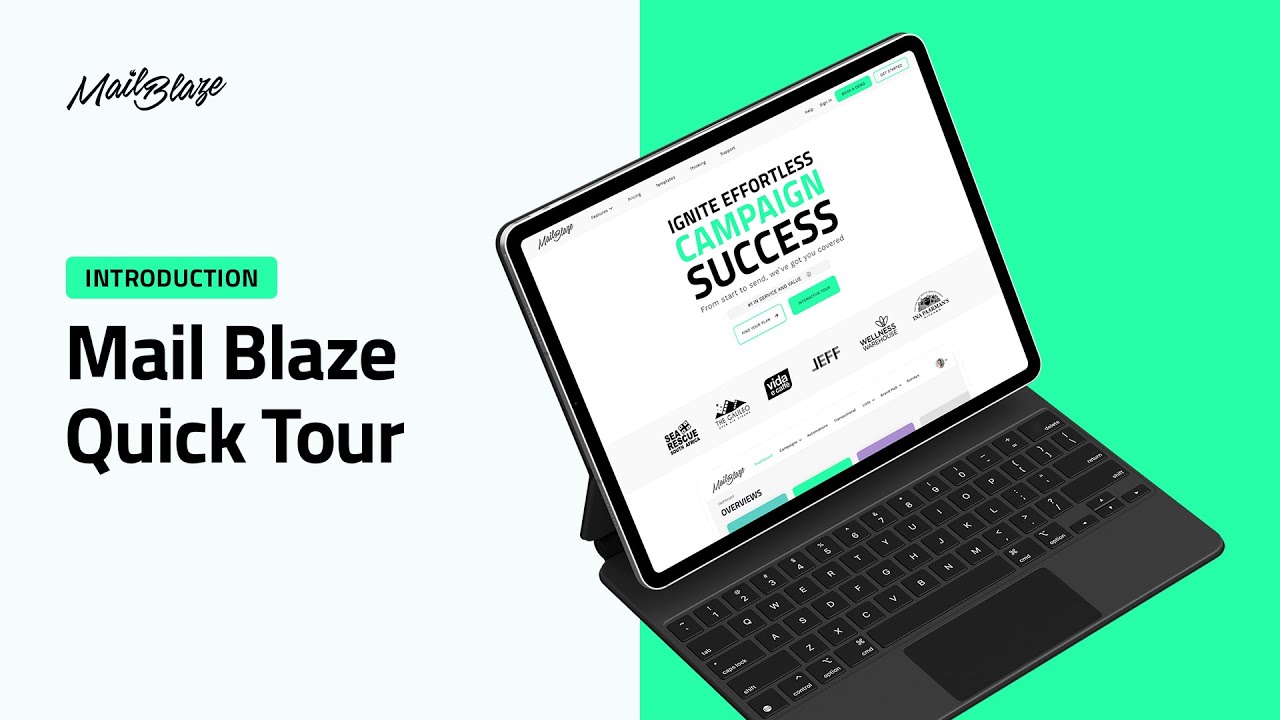 Take a short guided tour through Mail Blaze - YouTube