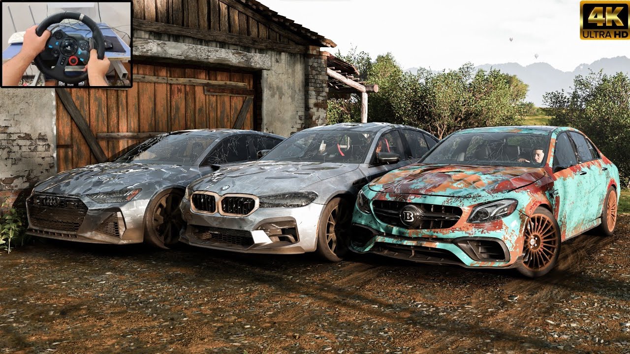 Rebuilding Brabus 800 Mercedes-AMG E63 S & BMW M5 CS & Audi RS7 Forza ...