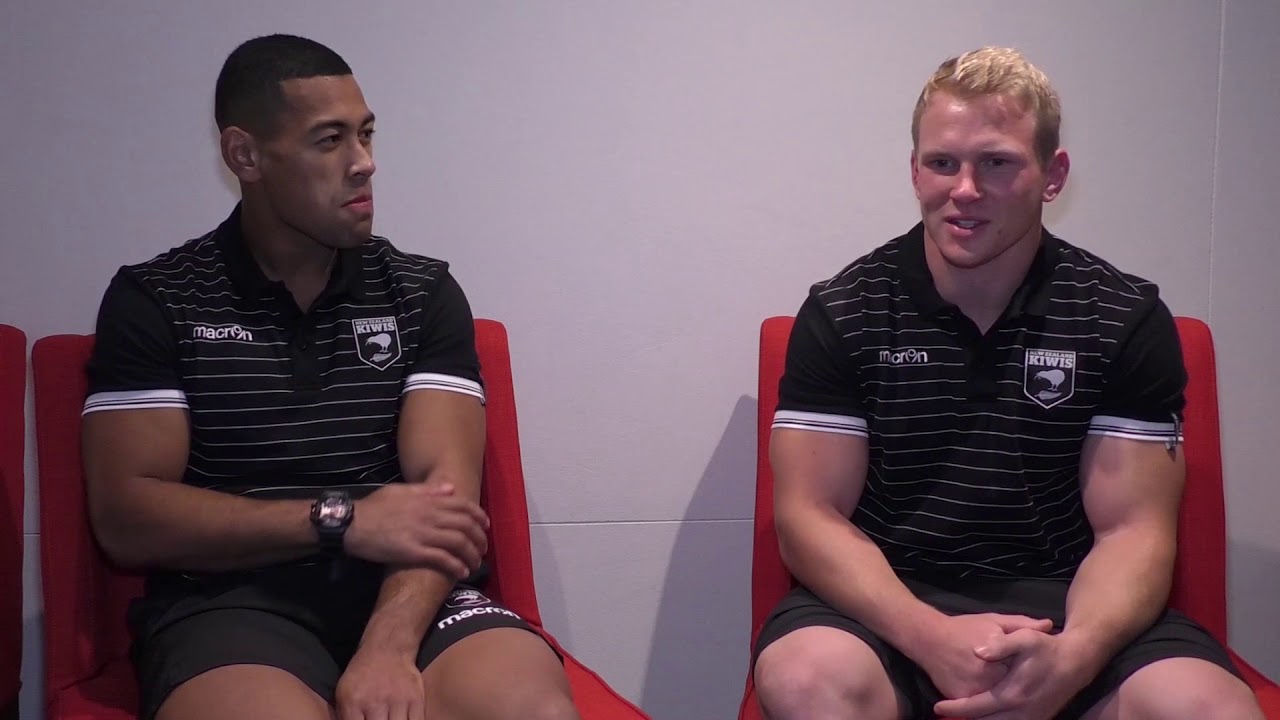 Jamayne Isaako and Slade Griffin reflect on their Kiwis selection - YouTube