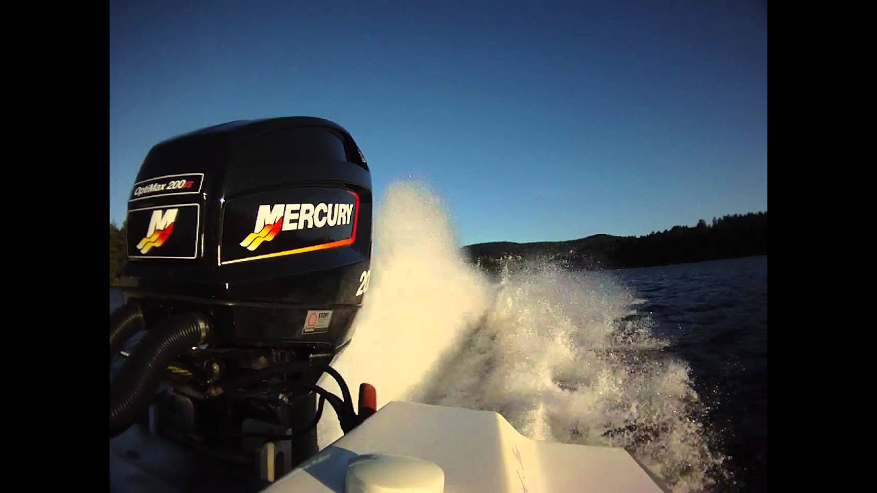 Zyclone 21 with mercury 200xs - YouTube