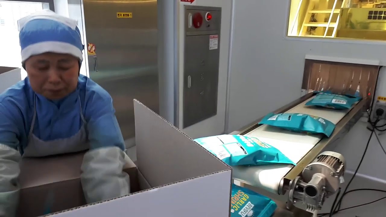 SHRIMP Production process - YouTube