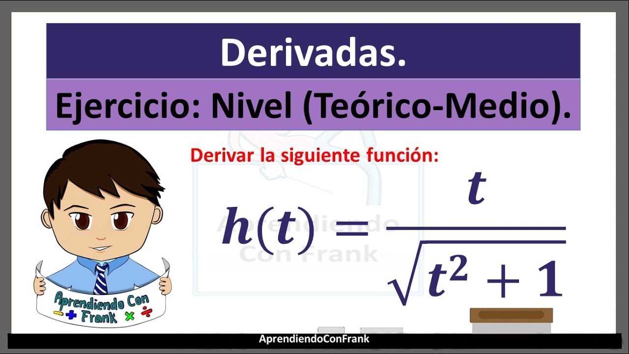 Derivar Fácilmente con la REGLA DEL COCIENTE, con función radical ...