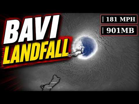 Strongest storm ever to make landfall in Rota, Typhoon Bavi Update