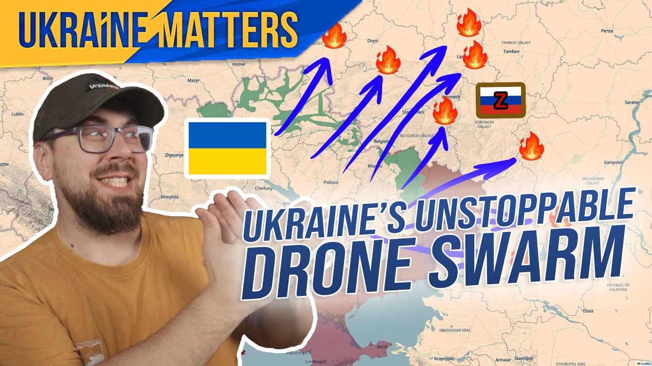 UKRAINE RISING: Russian ENORMOUS Drone Problem - UM Livestream - YouTube