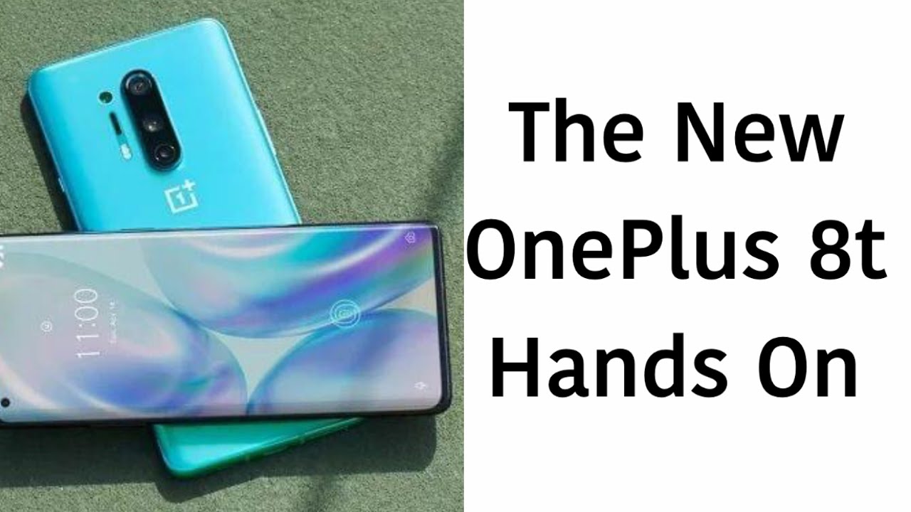OnePlus 8t 5G Unboxing and Review - YouTube