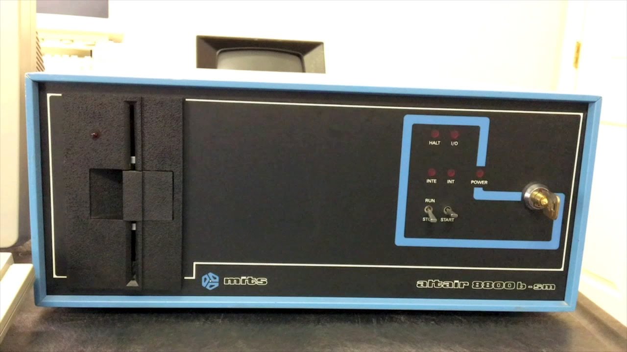 Foley Edition of the Altair 8800b Turnkey Computer - YouTube