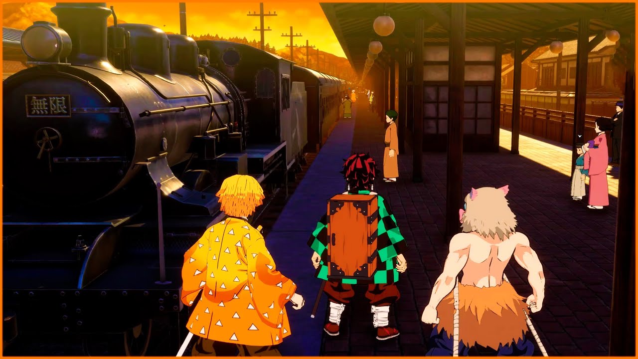 Exploring The Mugen Train Station | Demon Slayer The Hinokami ...