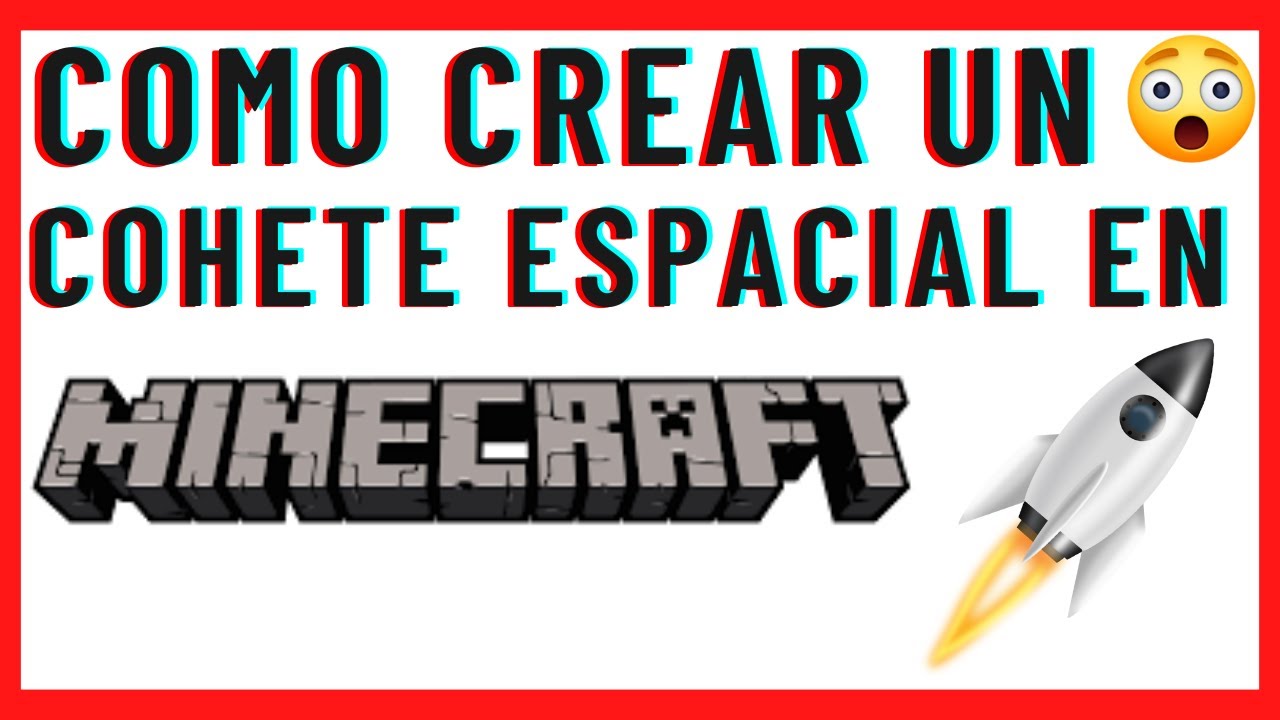 🔴Como crear un Cohete espacial sin mods en Minecraft🔴🚀🔥 - YouTube