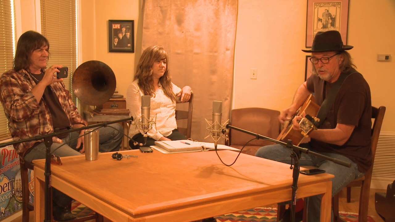 Kathy Bauer, Michael Broussard, Peter Tory on Troubadour Road at the ...