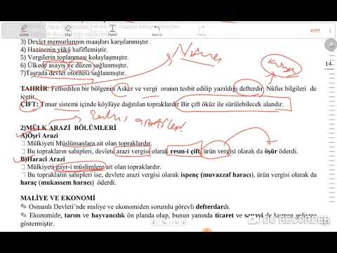 OSMANLI KÜLTÜR VE MEDENİYETİ 4. BÖLÜM