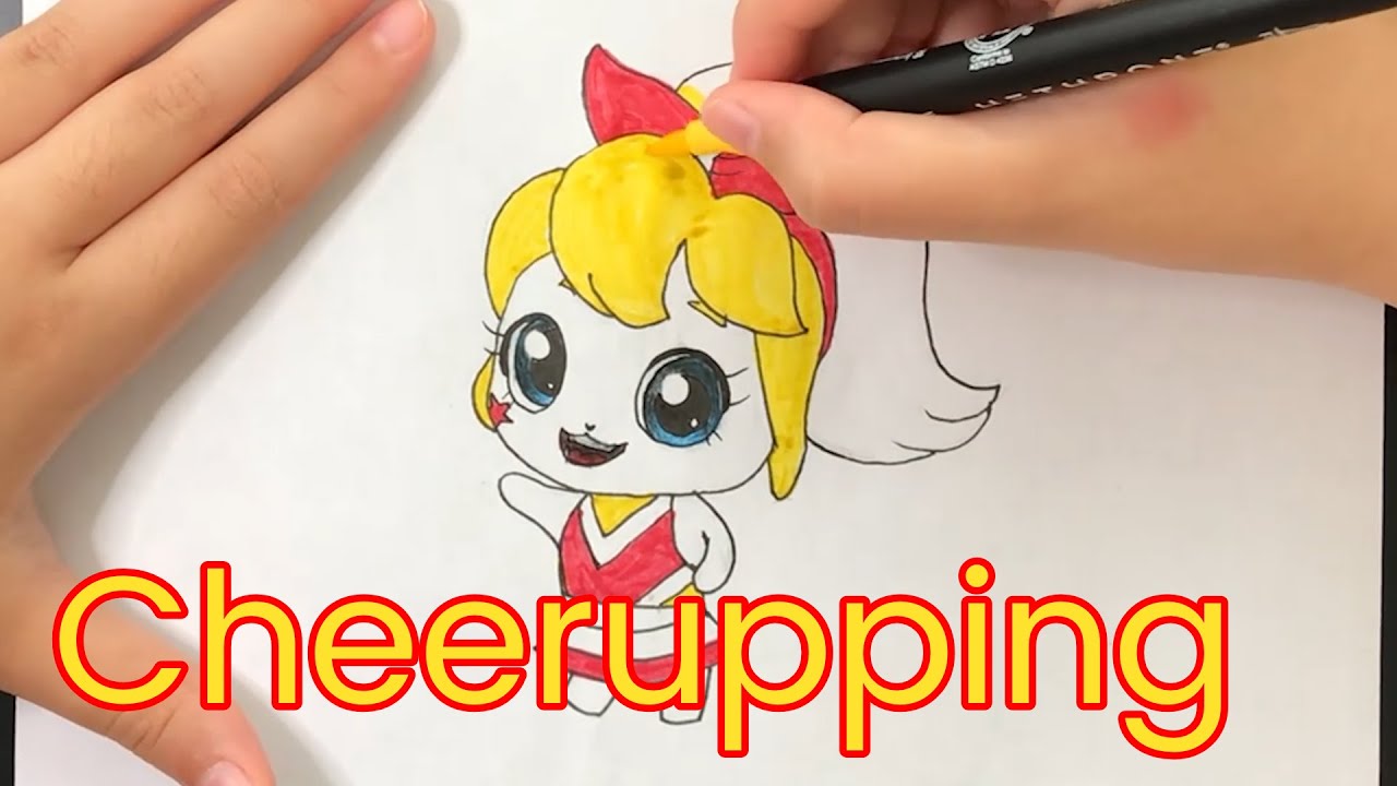 Catch! Teenieping - Cheerupping | Mola's Fantasy Drawing - YouTube