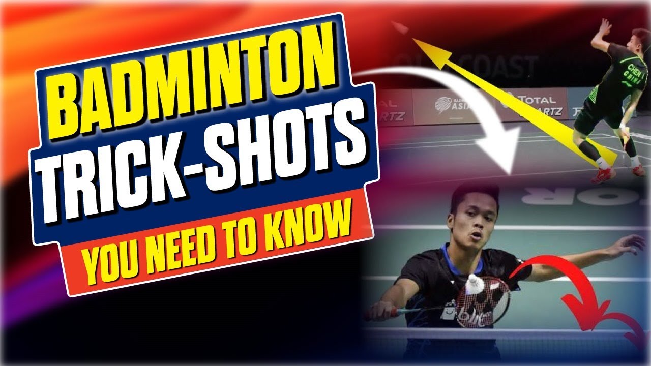 16 Badminton Trick Shots You NEED TO KNOW - YouTube