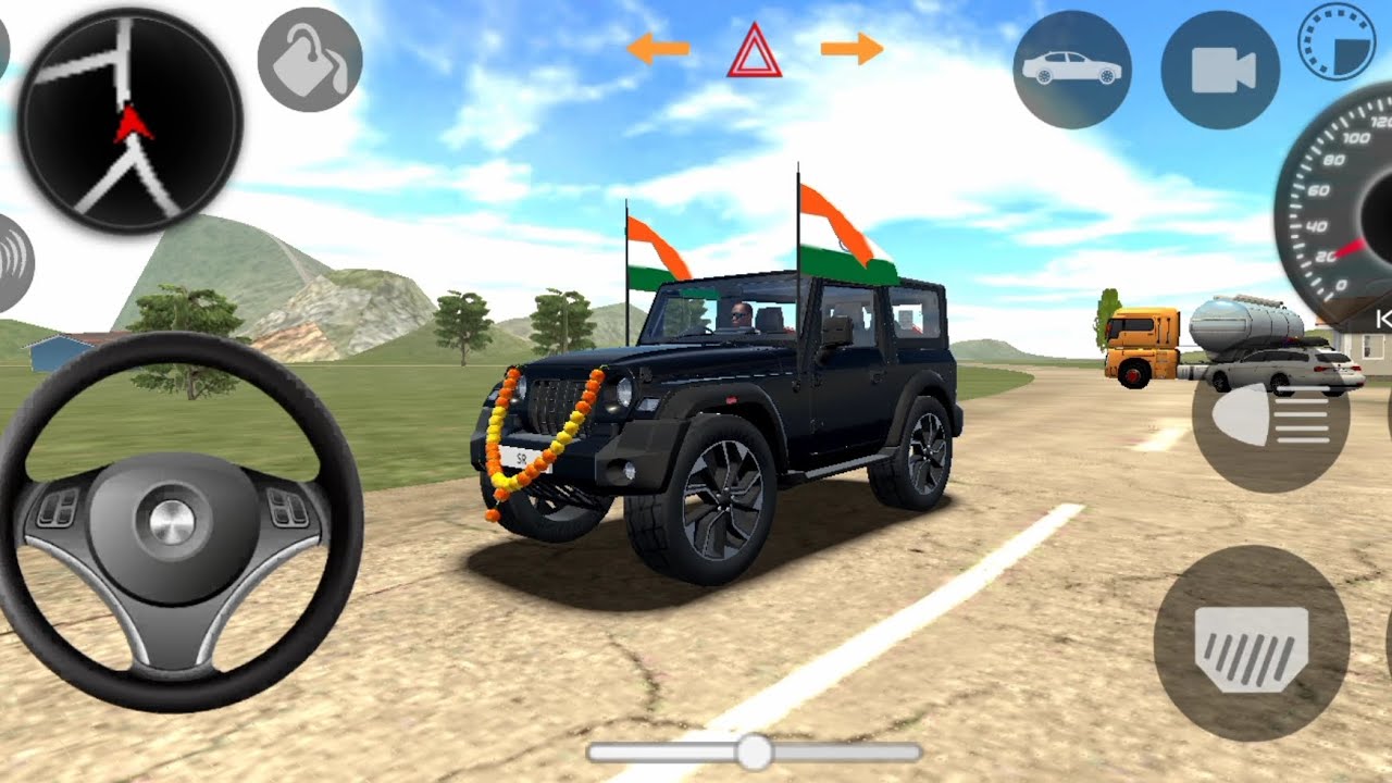 Realistic Thar Driver - Indian Car Simuletar 3D ! Thar Game Android ...