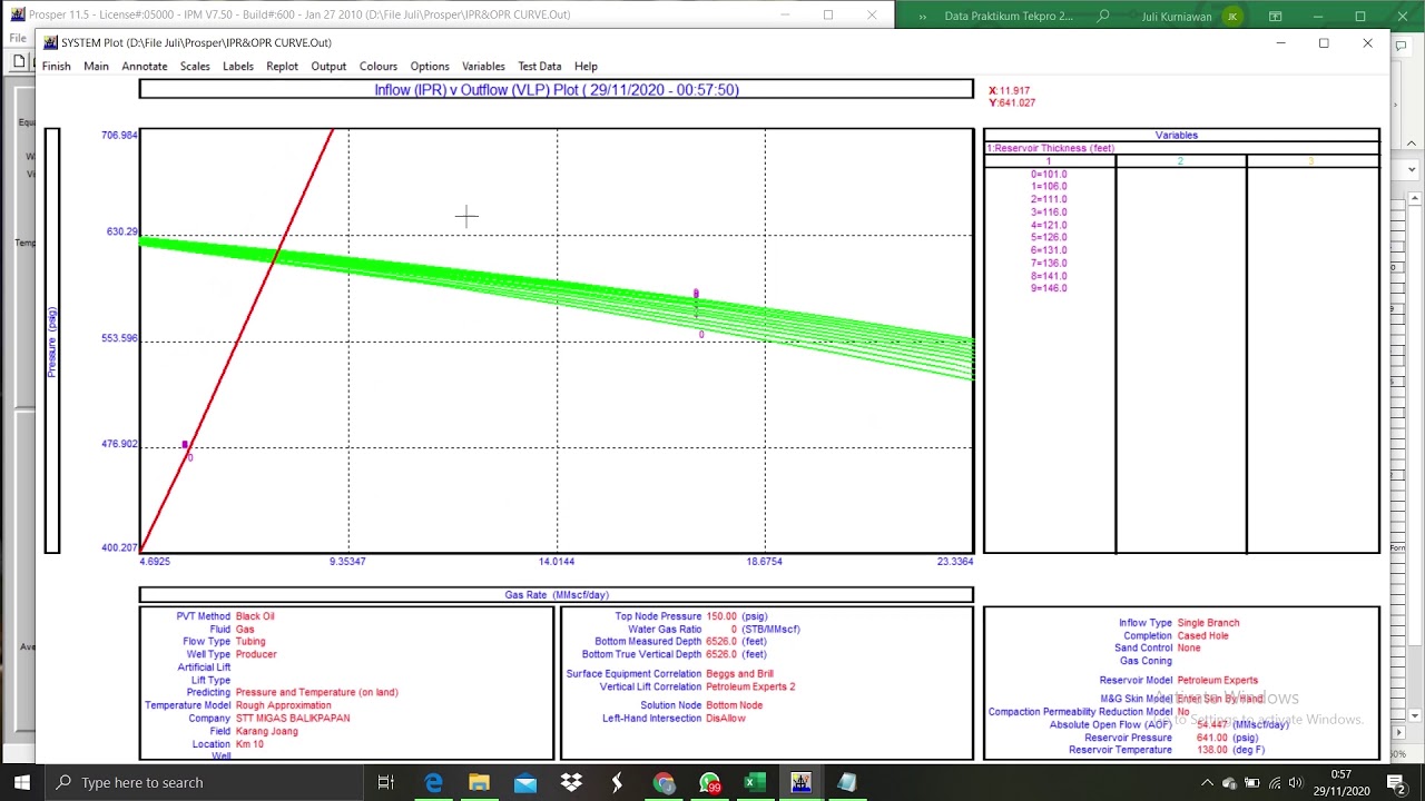 [PROSPER] _ Nodal Analysis _ IPR Curve Sensivity - YouTube