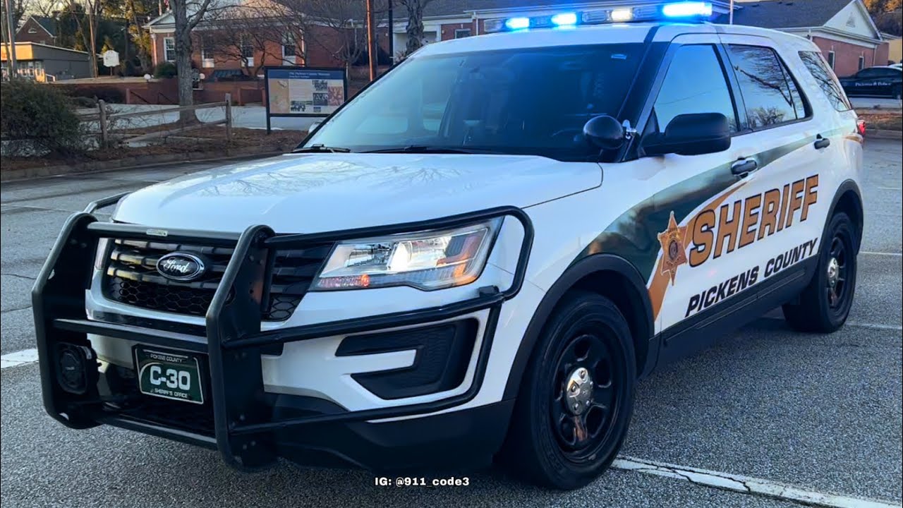 Pickens County (SC) Sheriff’s Office 2017 FPIU Explorer - YouTube