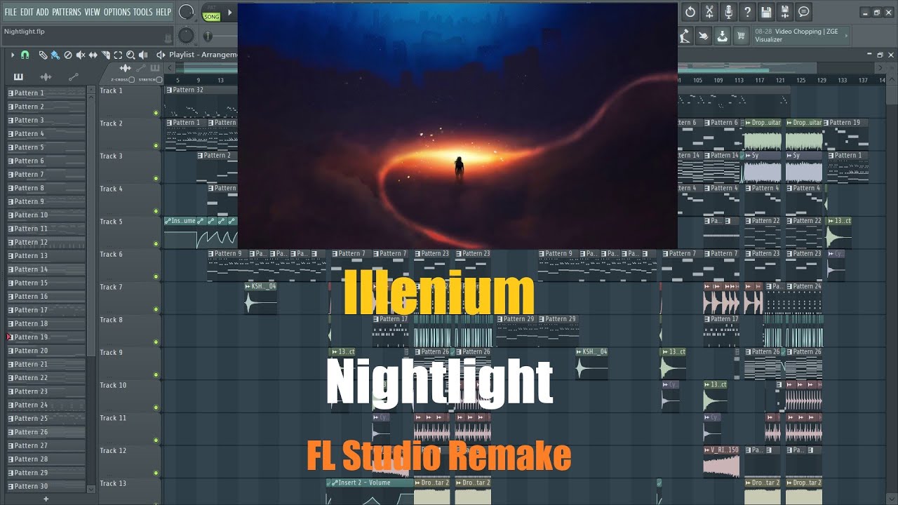 [FREEFLP] ILLENIUM - Nightlight (FL Studio Remake) + Midi file - YouTube