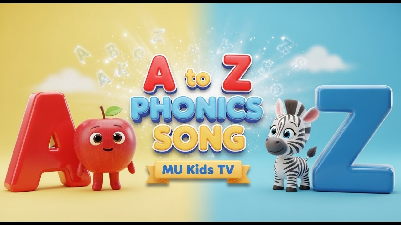 ABC Phonics Song A to Z | 3D Alphabet Learning for Toddlers | MU Kids ...