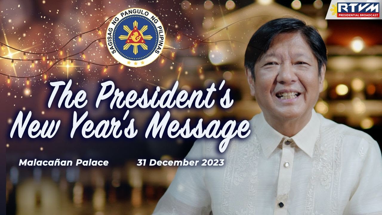 The President's New Year's Message - YouTube