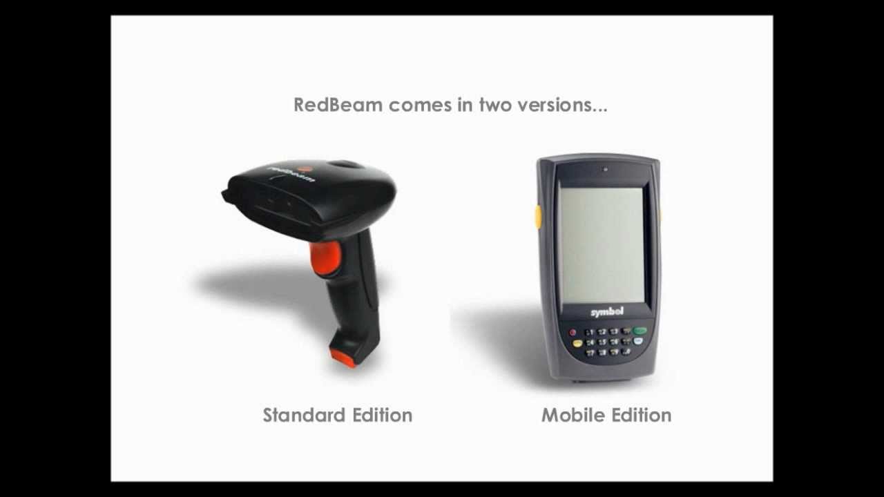 Inventory Management Solution - EcoSensa RedBeam Mobile RFID Barcode - YouTube