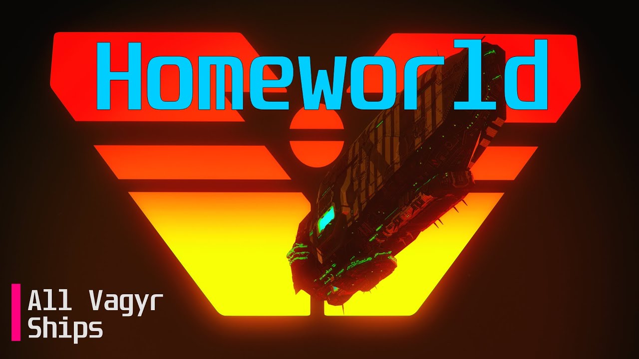 Homeworld Remastered - Vagyr Faction Ship Showcase - YouTube