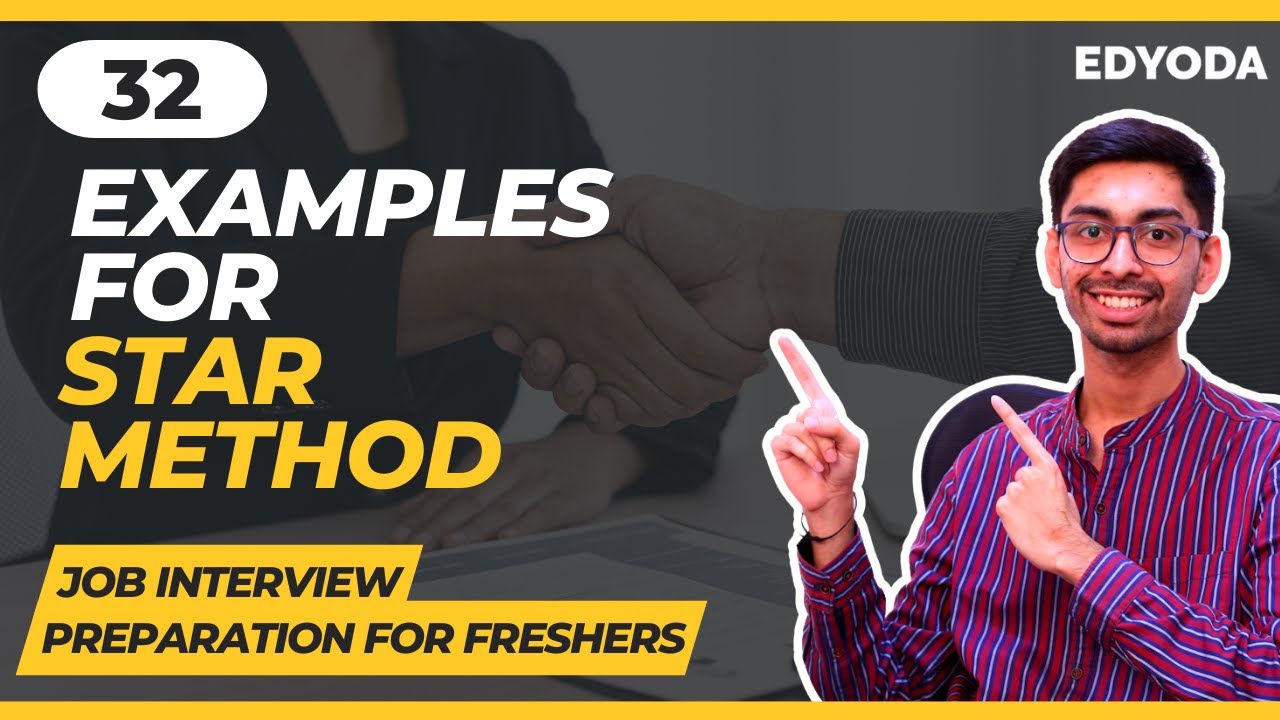 Examples For STAR Method Job Interview Preparation for Freshers English ...