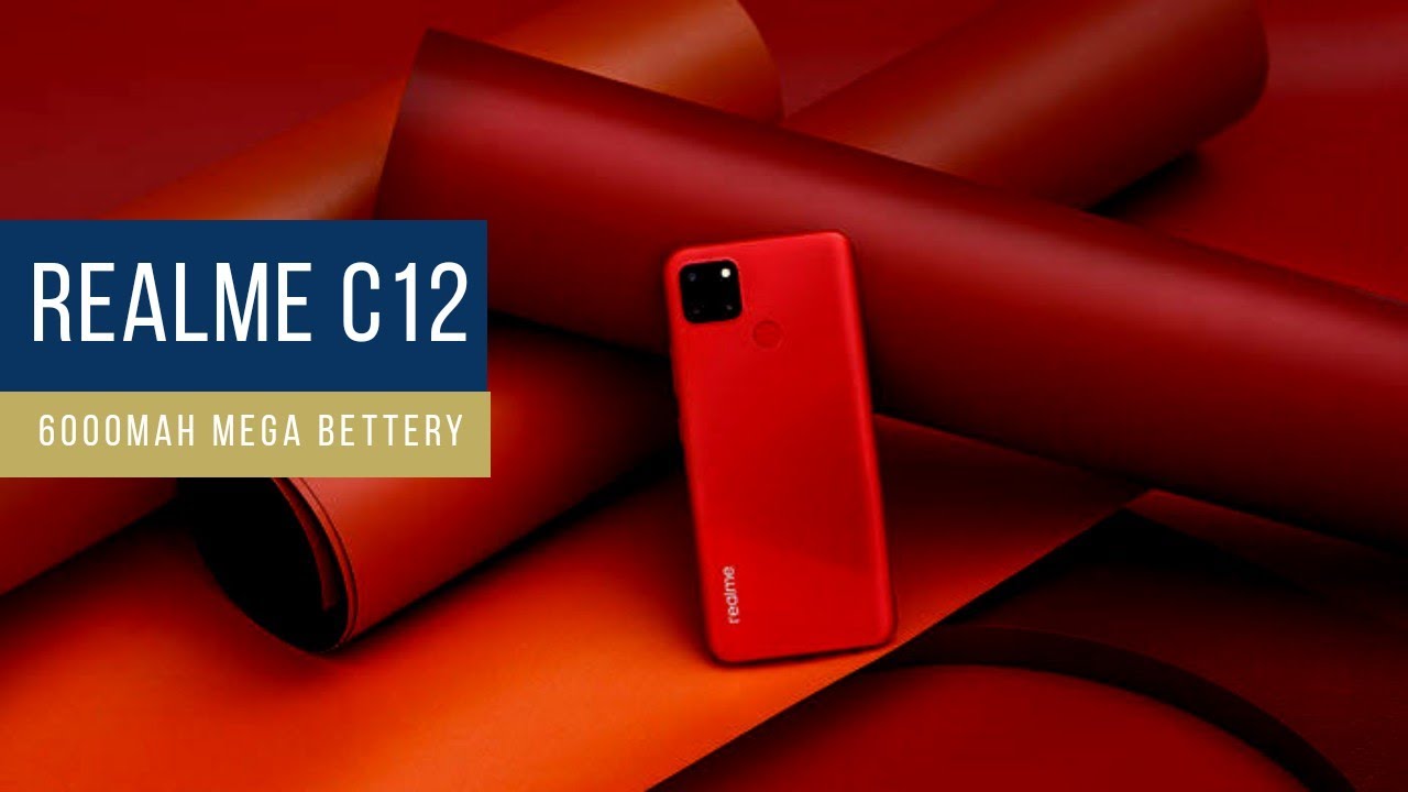 C12 Realme | C12 Review | Realme C12 Red | C12 Unboxing - YouTube