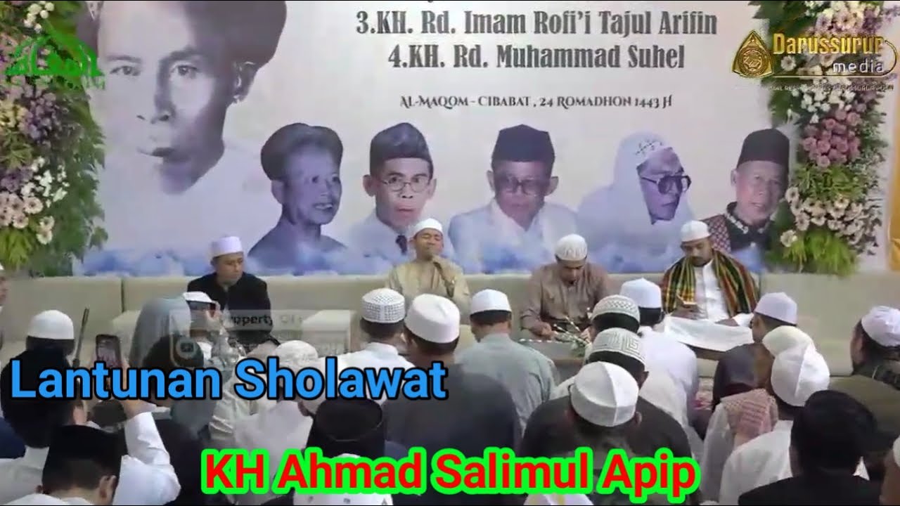 Lantunan Sholawat 🔹KH Ahmad Salimul Apip🔹 - YouTube